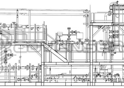 Mechanical CAD work Samples - 3D modeling, GA drawing, Shop drawings