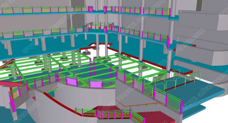Structural 3D Modeling - Rebar, Precast, Steel framing Modeling ...